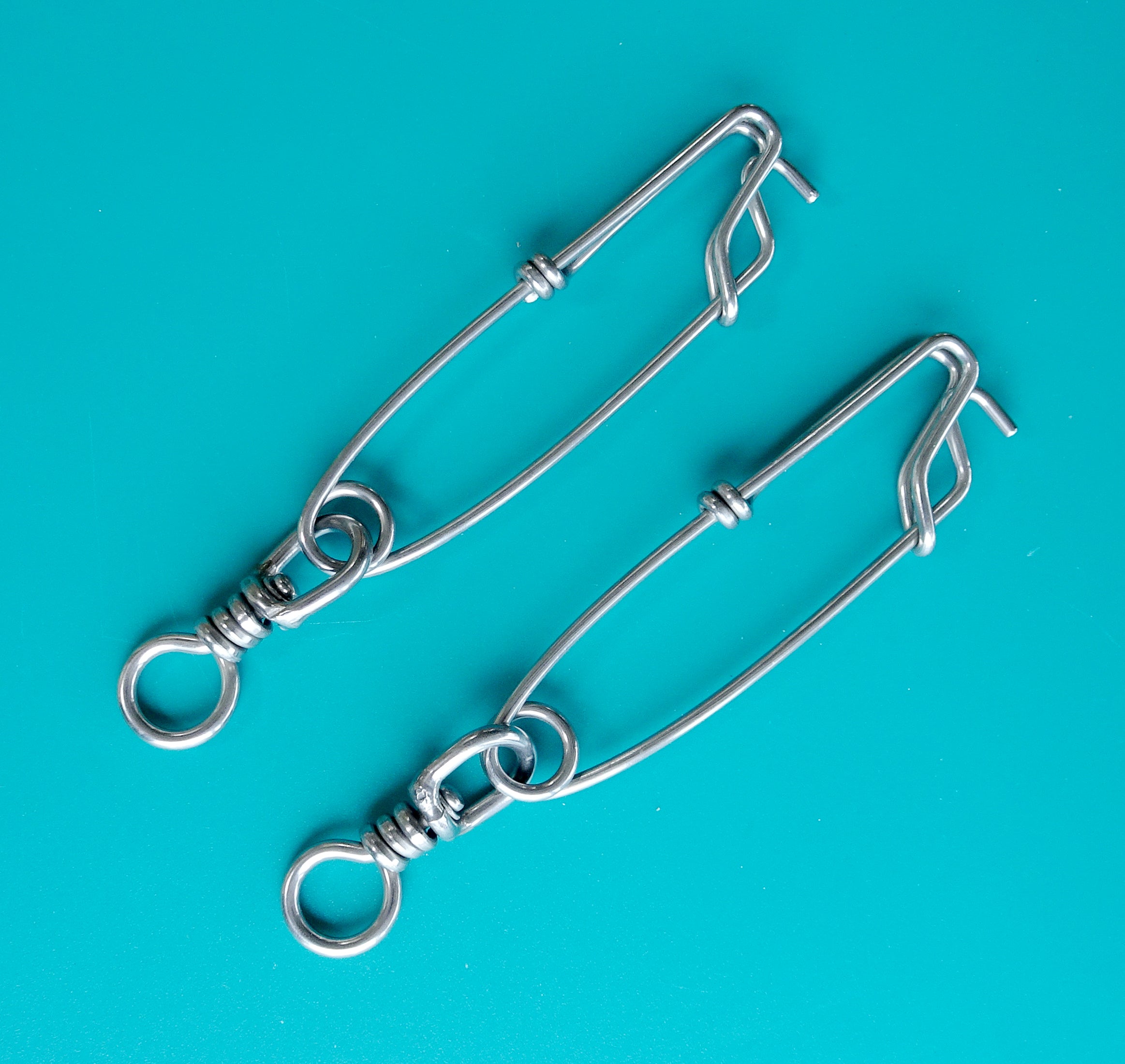 SHARK CLIP 2.6 X 100 L WITH SWIVEL X 1 – PACIFIC SPEARFISHING SHOP